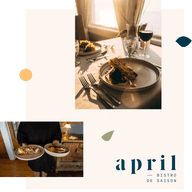 restaurant le april vous propose une cuisine inspirée par les produits ...